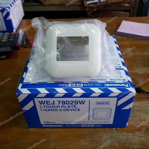 Jual Panasonic Frame Seri 1 Gang 2 Device White (WEJ-78029W) - Jakarta ...