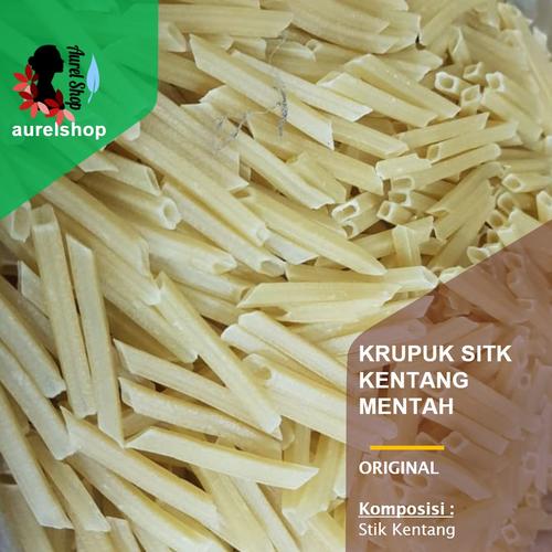 Jual Kerupuk Krupuk Stik Kentang Mentah kemasan 1 kg - Kota Tangerang ...