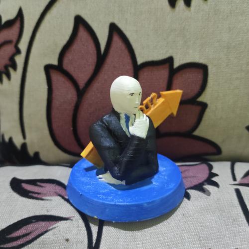 Jual Stonks meme 3D print Figure - Kota Bekasi - 3Dmawan | Tokopedia