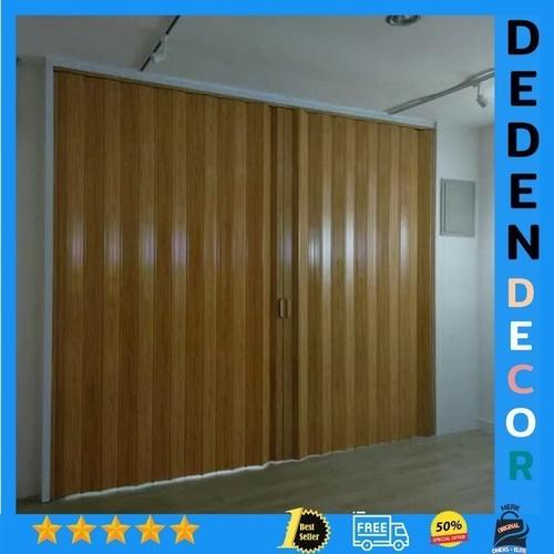 Jual Partisi ruangan rumah | Folding Door PVC anti rayap HARGA TERBAIK ...
