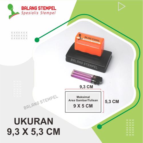 Jual Stempel Flash Custom Jumbo stampel Besar Kardus Cap branding ...