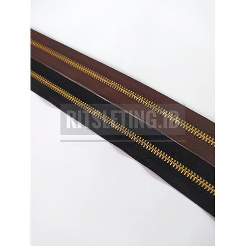 Jual 05 RGP CH - Zipper Meteran Besi Golden Brass No. 5 Gloss ...