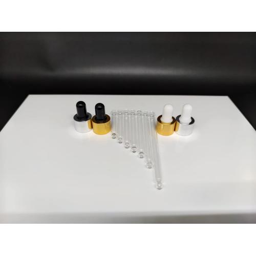 Jual Tutup botol pipet kaca serum ring non segel - 15ml, gold-putih ...