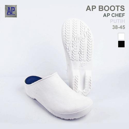 Jual Sepatu Chef AP CHEF Putih - Sepatu Dapur Anti Pisau - Sepatu Koki ...