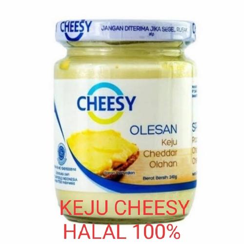Jual Keju Cheesy Spread 240GR / Cheddar Cheese Halal Olesan Roti dan ...