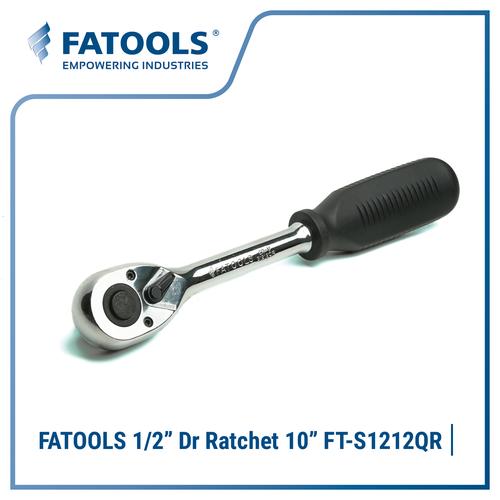 Jual FATOOLS S1212QR 1/2" Dr Ratchet Handle 10" Gagang Sock Kunci Soket ...