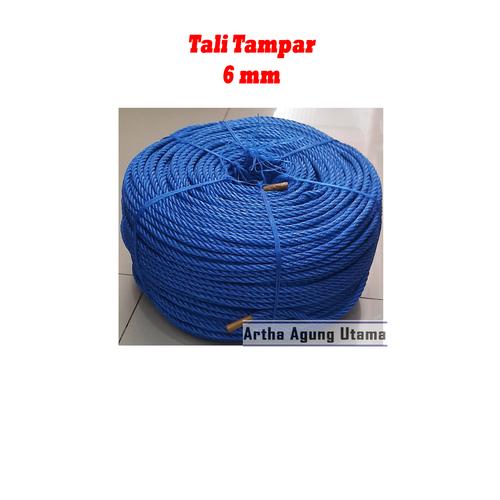 Jual Tali Tampar/Tali Tambang Biru Ukuran 3, 6, 8, 10 & 12 mm (PER 5 ...