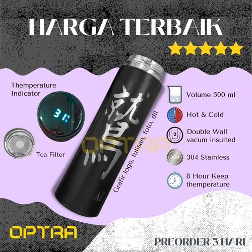 Jual Smart Tumbler LED dengan Grafir Custom, Thambler Tambler Tumb ...