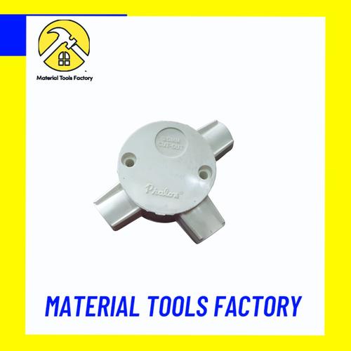 Jual Tdus 3 Lubang Putih 20mm - Tdus Listrik - Tedus Listrik - Kota ...