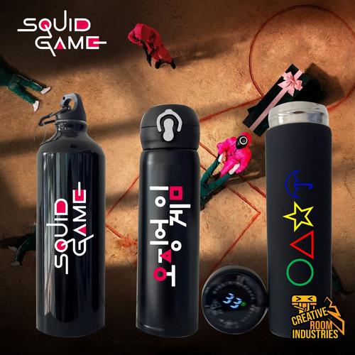 Jual Tumbler Squid Game / Botol Minum Squid Game - Desain 4, Tumbler ...
