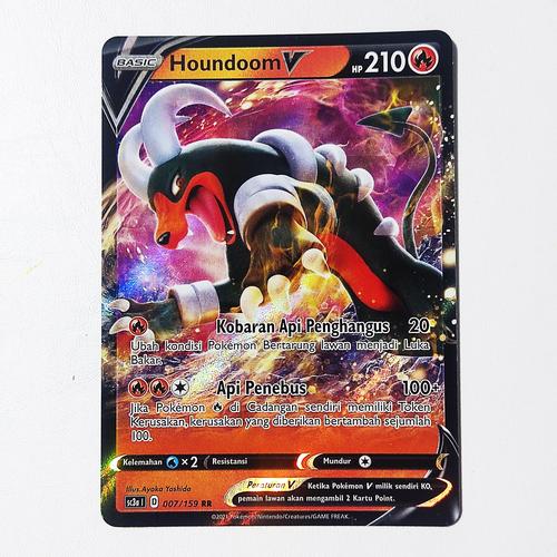 Jual Houndoom V RR 007/159 Sc3a - Kartu Pokemon Indonesia - Jakarta ...