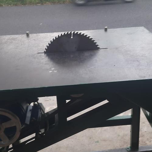 Jual serkel meja rakitan table saw full Besi baja berat - Hitam, dinamo ...