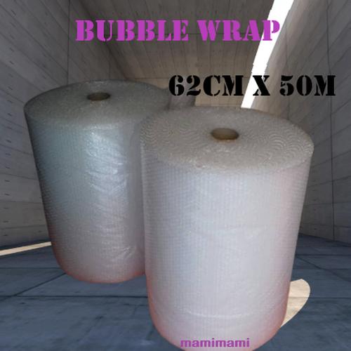 Jual Bubble Wrap Bening 62cm x 50m 1 roll Plastik Buble warp di Bandung ...