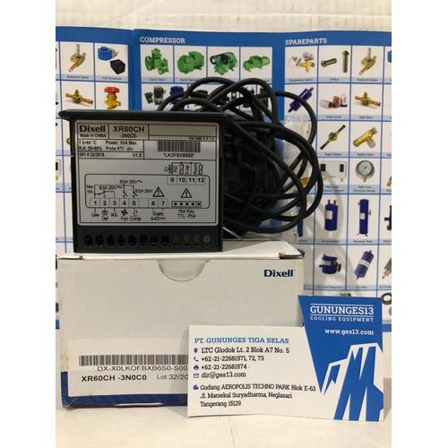 Jual DIGITAL THERMOSTAT DIXELL XR60CH 230V + PROBE NTC DIXELL - Kota ...