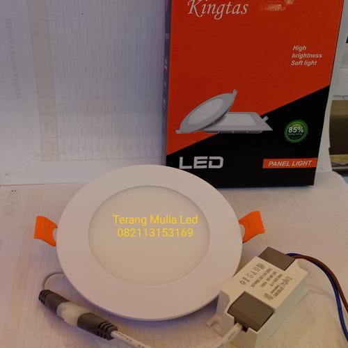 Jual Lampu Downlight Panel Led in 6wat Bulat Kingtas, downlight plafon ...