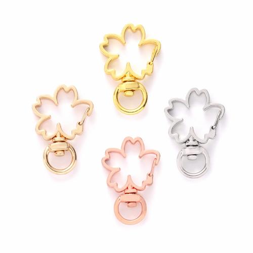 Jual Gantungan Kunci Bentuk Bunga Sakura Key Chain Kait Pengait Resin ...