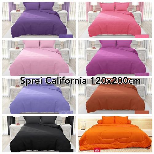Jual Sprei 120x200 cm polos California original 120 single size no 3 ...