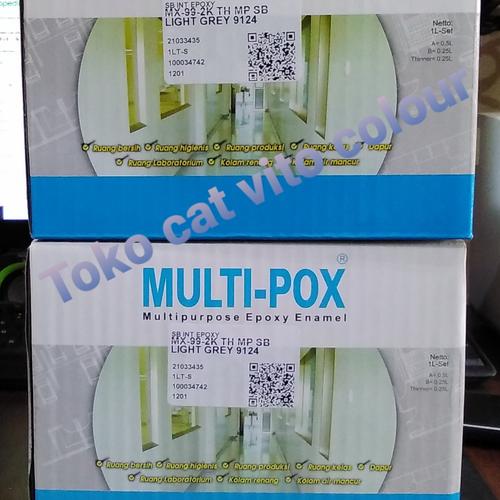 Jual Cat Lantai Multipox MX99-2k Light grey 9124 - Jakarta Barat - toko ...