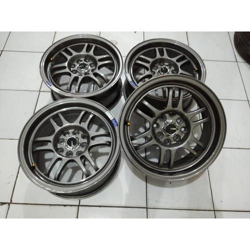 Jual velg seken bekas racing model jari" rpf ring 15x6,5 pcd 4x100 4x114 - Kota Bekasi - Toko ...