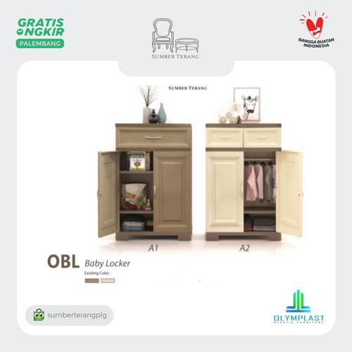 Jual Lemari Anak Mini Lemari Pakaian Plastik Olymplast Baby Locker OBL ...