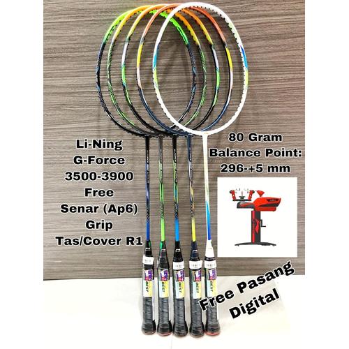 Jual Raket Badminton Li-Ning G-Forece 3500-3900 Original - Hijau - Kota ...