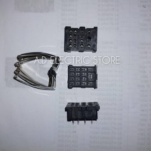 Jual Socket relay PY14-02 kaki 14 / socket relay kaki 14 model tanem ...