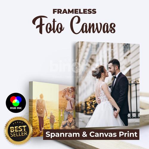 Jual Cetak / Print Spanram Foto / Photo Canvas / Canvas Rangka Kayu ...