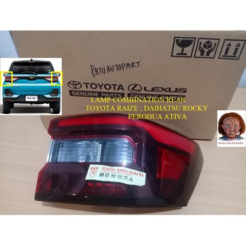 Jual COMBINATION LAMP LAMPU STOP BELAKANG TOYOTA RAIZE & DAIHATSU ROCKY ...