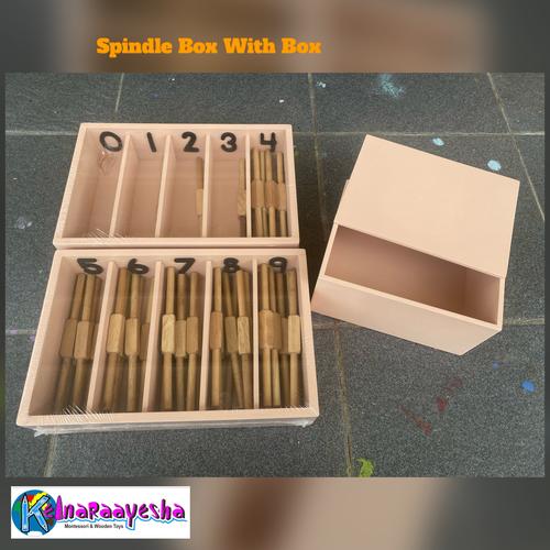 Jual spindle box montessori (plus box tempat spindle) - Kab. Jombang ...
