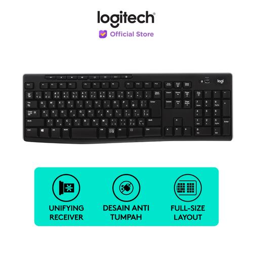 Promo Logitech K270 Keyboard Wireless Full Size - Jakarta Timur ...