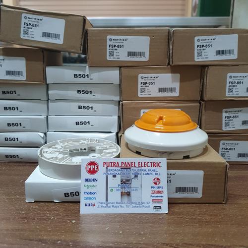 Jual Smoke detector FSP-851 + B501 BASE NOTIFIER / Honeywell FSP851 ...