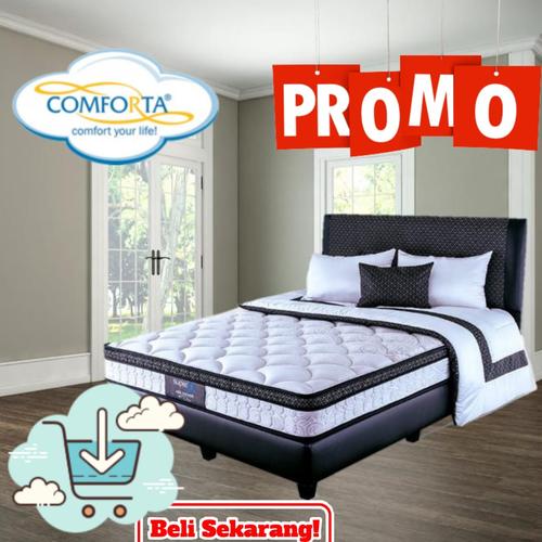Jual jkt Set Springbed Comforta Superfit Neo Silver 100 120 140 160 180 ...