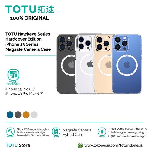 Promo TOTU iPhone 13 Pro/13 Pro Max Magsafe Camera Case Pelindung ...