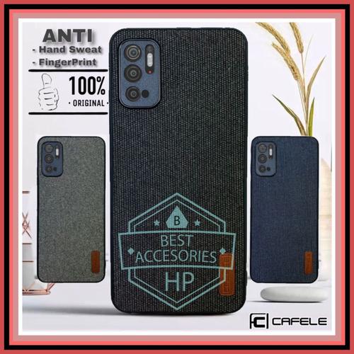 Jual XIAOMI REDMI NOTE 10 5G DENIM FABRIC HARD CASE CAFELE ORIGINAL ...