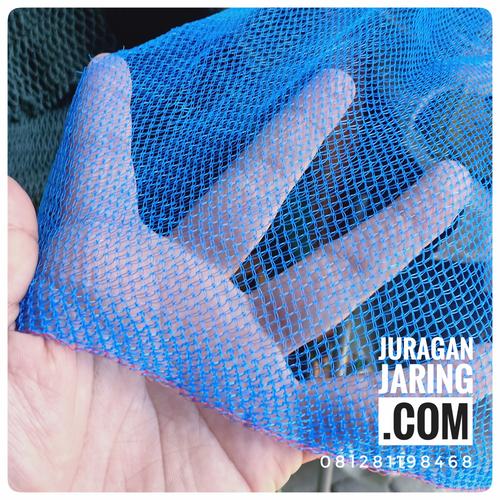 Jual jaring polinet biru pengaman proyek bangunan konstuksi per roll ...