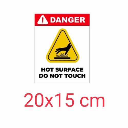 Jual STIKER DANGER HOT SURFACE - 20x15 cm - Jakarta Pusat - MEDIACETAK ...
