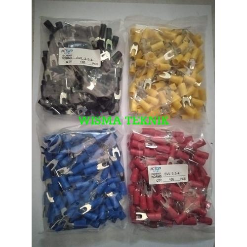 Jual Skun Kabel Y SVL 3.5-4 KSP Fort - Merah - Kota Surabaya - Wisma Teknik Surabaya | Tokopedia