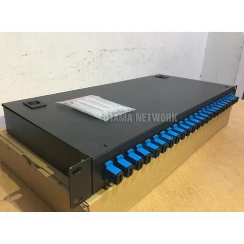 Jual OTB 24 port rackmount SC singlemode/ ODF 24 port SC singlemode ...