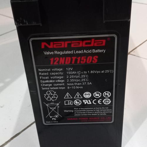 Jual Battery NARADA 12V 150AH - Kota Bekasi - Queen Battery | Tokopedia