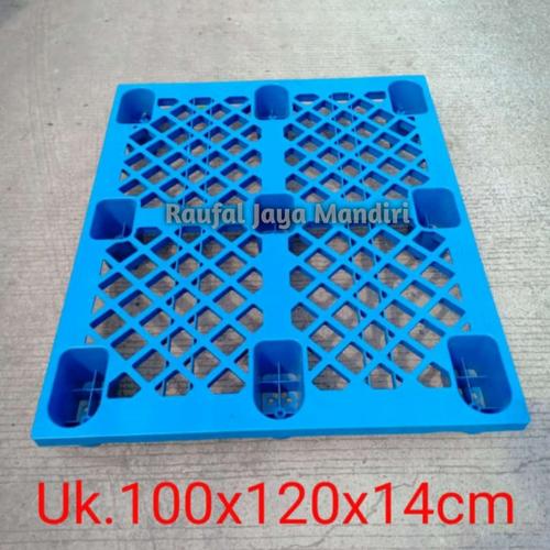 Jual pallet plastik ukuran 100x120x14 model mangkok - Biru Muda - Kab ...