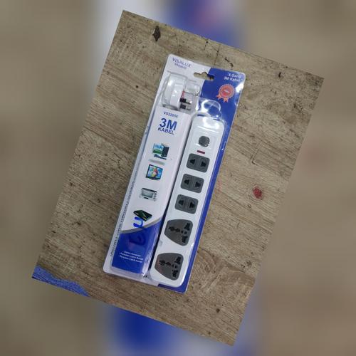 Jual papan colokan listrik socket visalux stopkontak multifungsi ...
