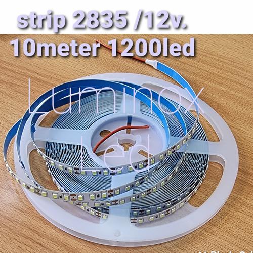 Jual strip light drop ceiling led 12volt 2835 indoor 120led 10meter ...