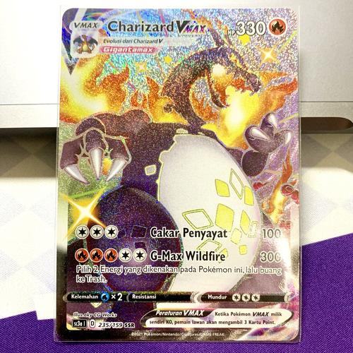 Jual Pokemon TCG Indo - Shiny Charizard VMAX SSR / V-max - Jakarta ...