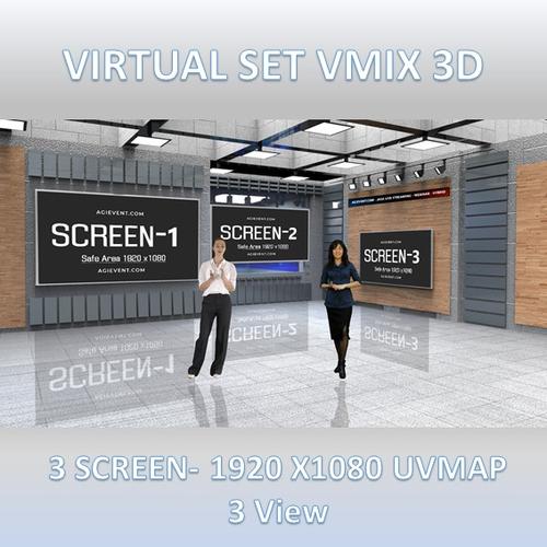 Jual VMIX Virtual Set 3d studio - Jakarta Selatan - Baliyuk | Tokopedia