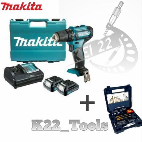 Jual Paket Mata Bor 70 Pcs Mesin Bor Baterai Cordless Drill Makita Df333 Df333mata Bor