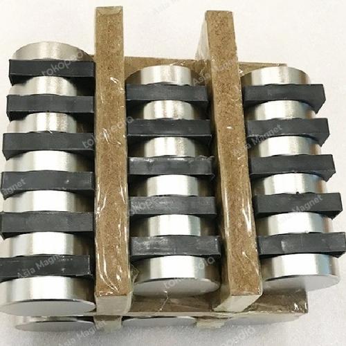 Jual Asia Magnet Magnet Neodyium 30x5mm N52 Diameter 30mm Tebal 5mm Grade NdFeB N52 Kuat dan ...