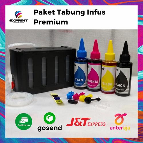 Jual Tabung Infus Printer Box + Tinta Premium 4 Warna - Hitam - Jakarta ...