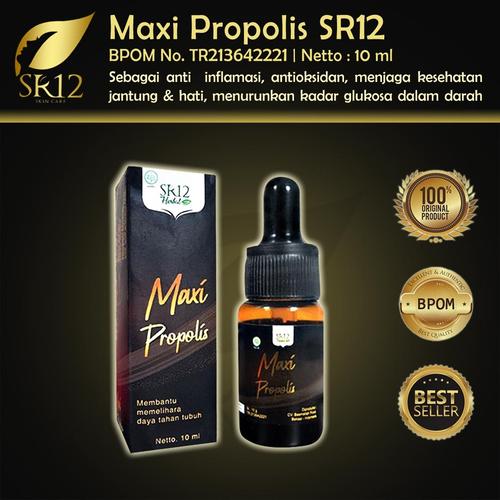 Jual Maxi Propolis SR12 Anti Virus dan Inflamasi Menjaga Daya Tahan Tubuh - Lemon 250ml ...
