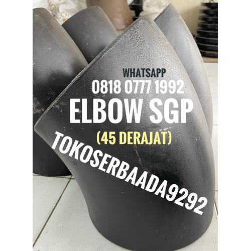 Jual Elbow Las SGP 20" inch -CS ; Elbow Besi SGP 20" inch (45 derajat ...
