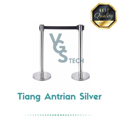 Promo Standing Barrier Tiang Antrian Railing Stand Pembatas Antrian ...
